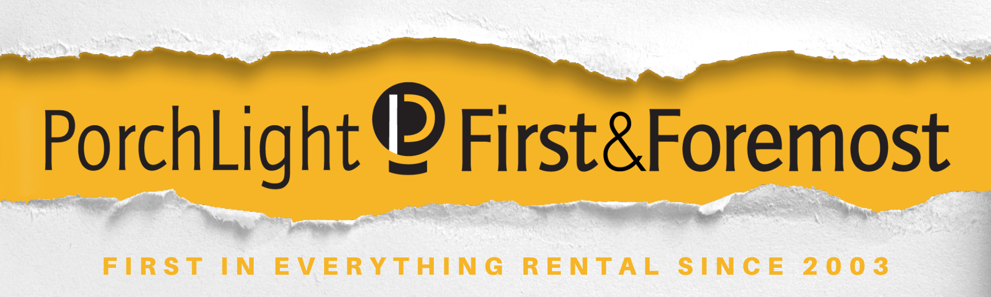 First & Foremost - PorchLight